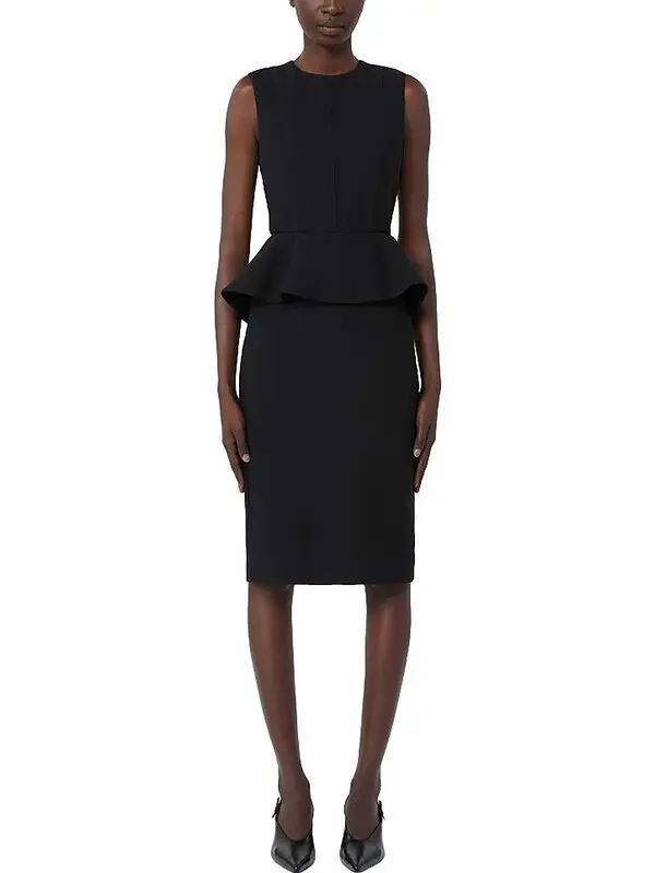 Max Mara Cosmos Jersey Dress - Black