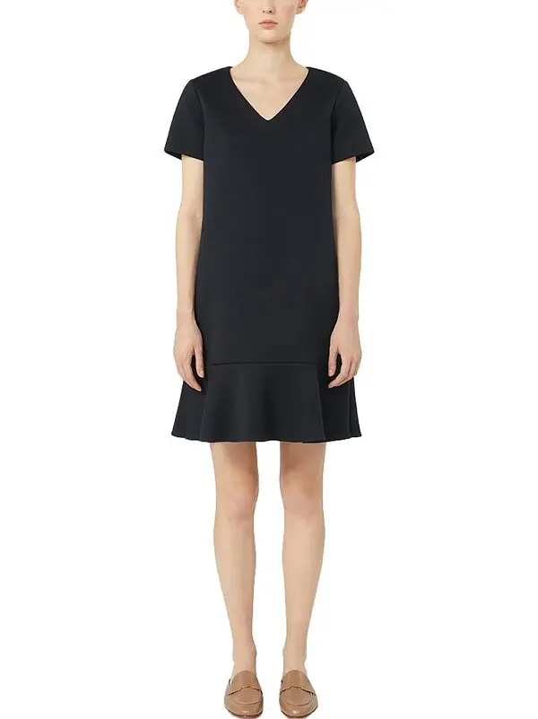 Max Mara Veloce Jersey Dress - Navy