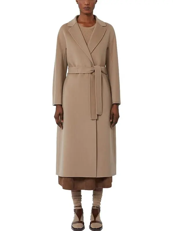 Max Mara Wool Midi Coat - Turtledove