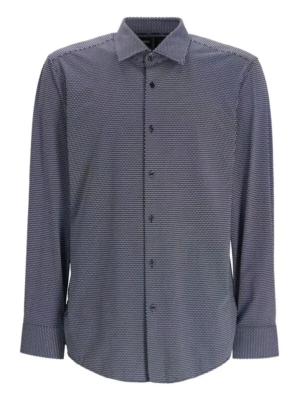 BOSS Patterned Shirt - Blue