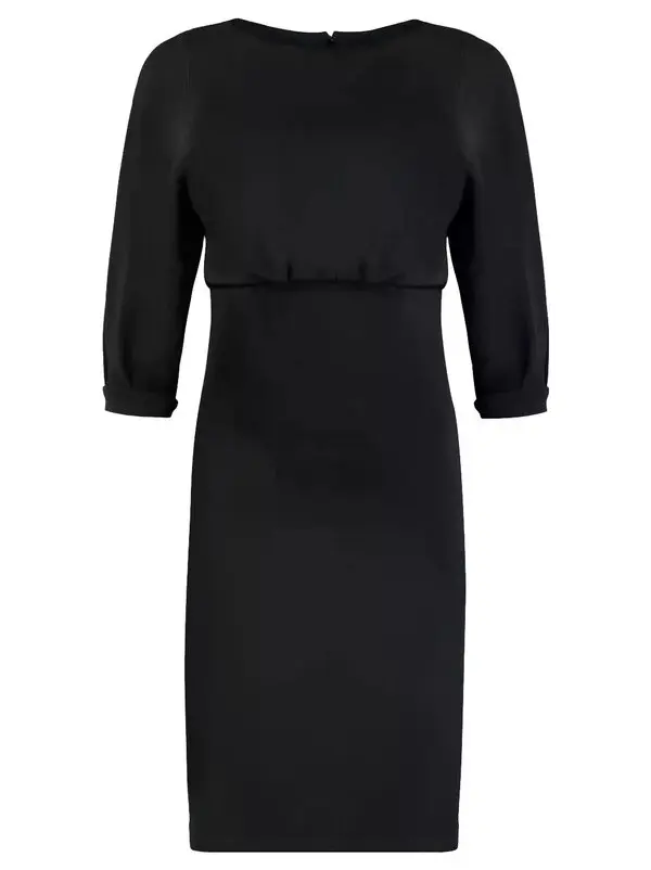 Pinko Alda Midi Dress - Black