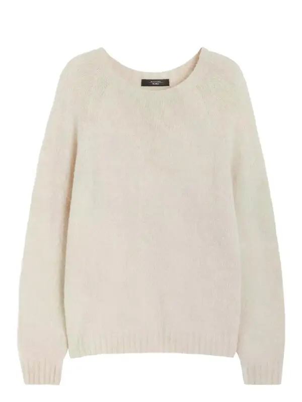 Max Mara Ghiacci Raglan-sleeve Sweater - Neutrals