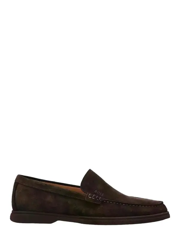 BOSS Suede Loafers - Brown