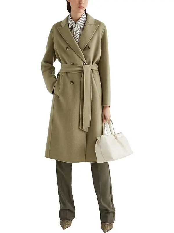 Marella Wool Coat - Sage