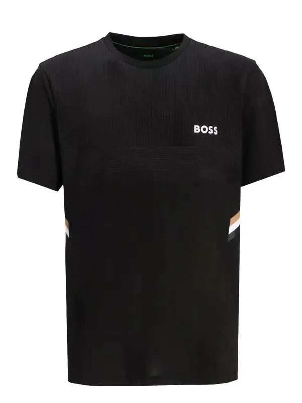 BOSS Logo-print T-shirt - Black