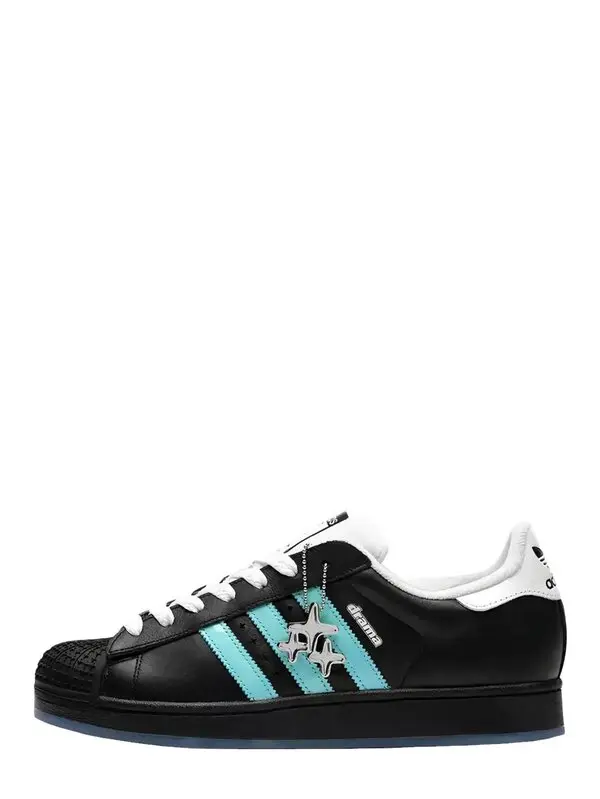 Adidas X Drama Call Head North Leather Trainers - Black