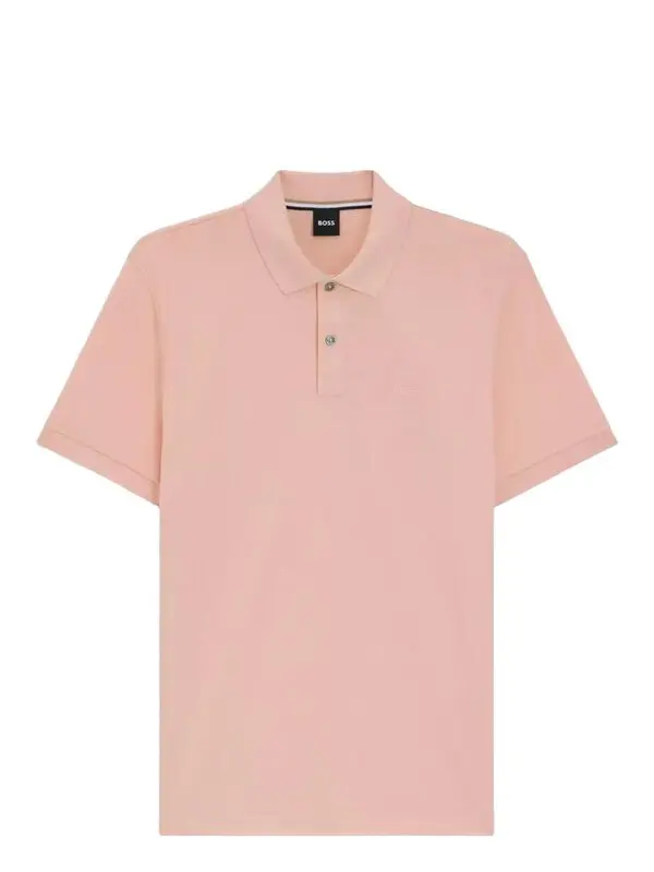 BOSS Piqué Polo Shirt - Pink