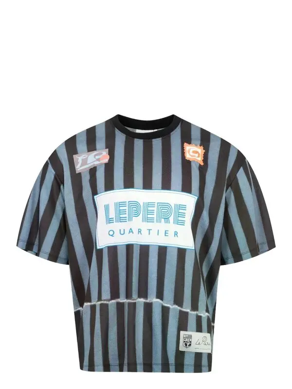 LE PERE X Antonio Carrau Lpfc T-shirt - Black