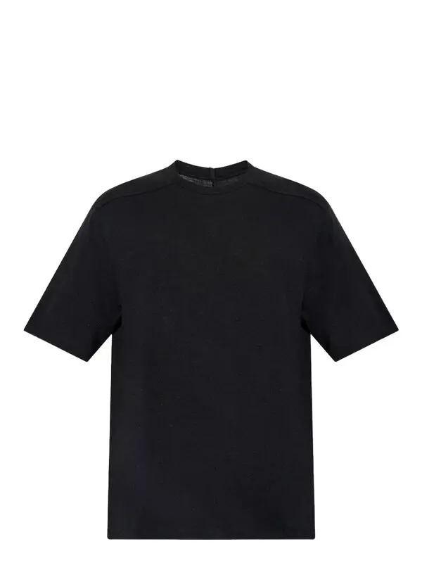 Rick Owens Short-sleeve Round-neck T-shirt - Black