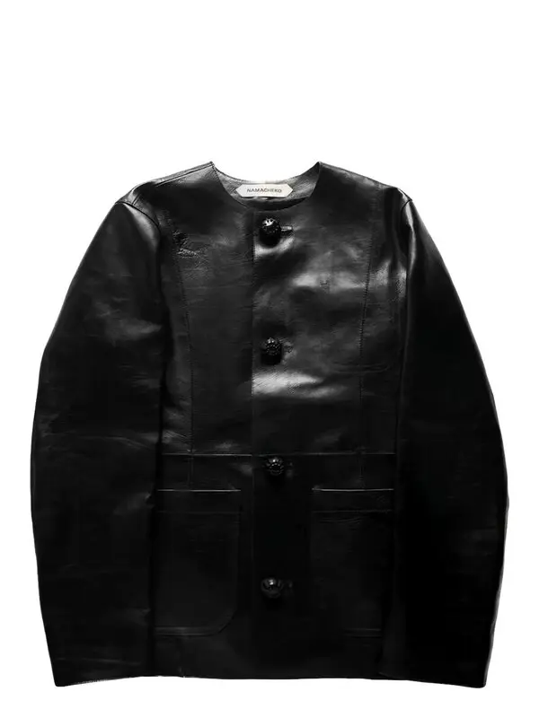 NAMACHEKO Courtenay Leather Jacket - Black