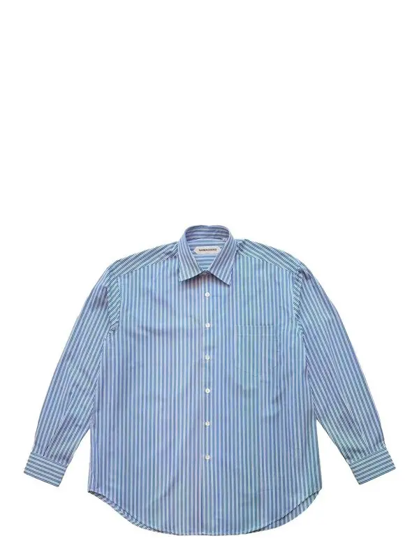 NAMACHEKO Colt Striped Shirt - Blue