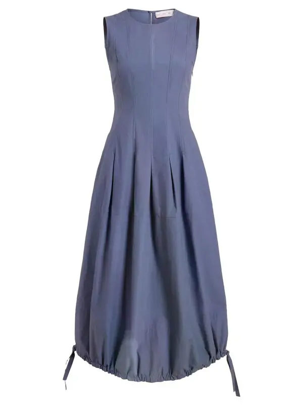 Proenza Schouler White Label Sleeveless Pleated Dress - Blue