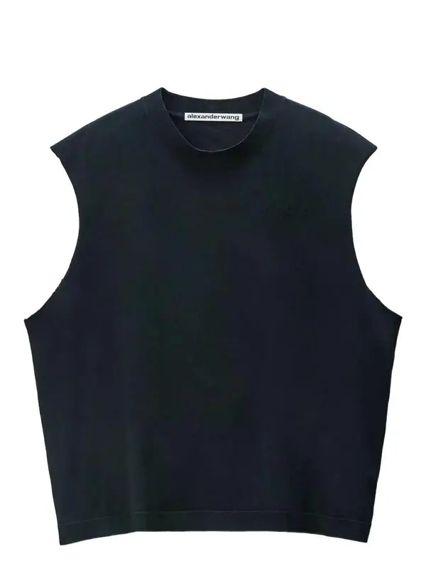 Alexander Wang Cotton Tank Top - Black