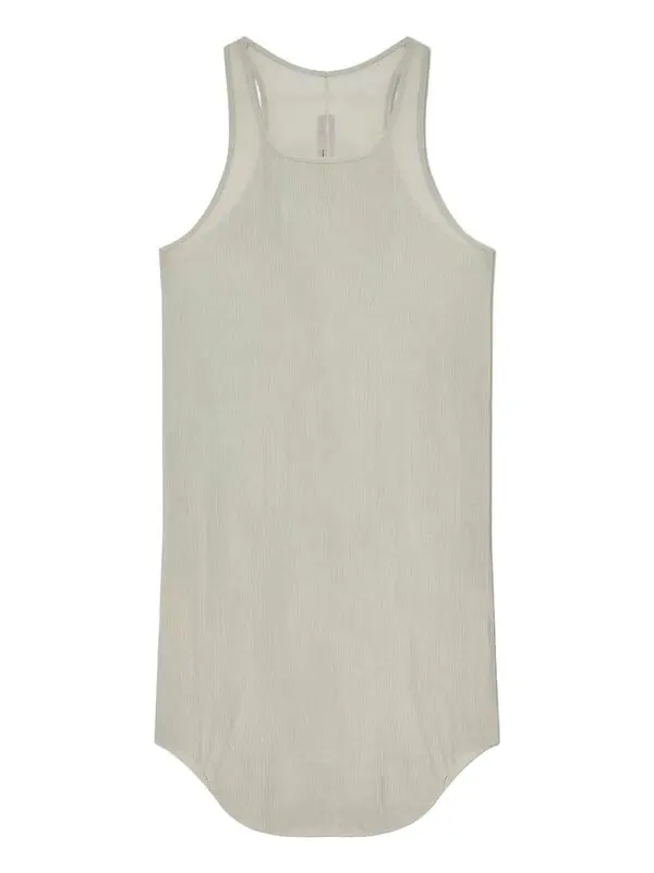 Rick Owens Ribbed Racerback Tank Top - Neutrals