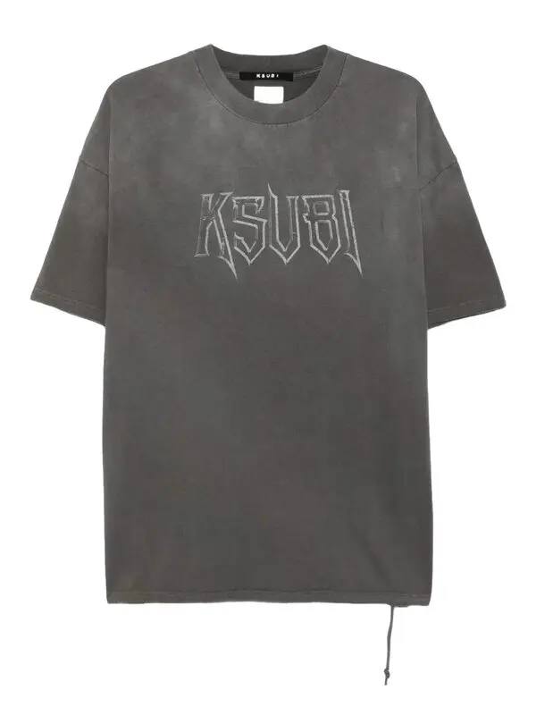 Ksubi Logo-print T-shirt - Grey