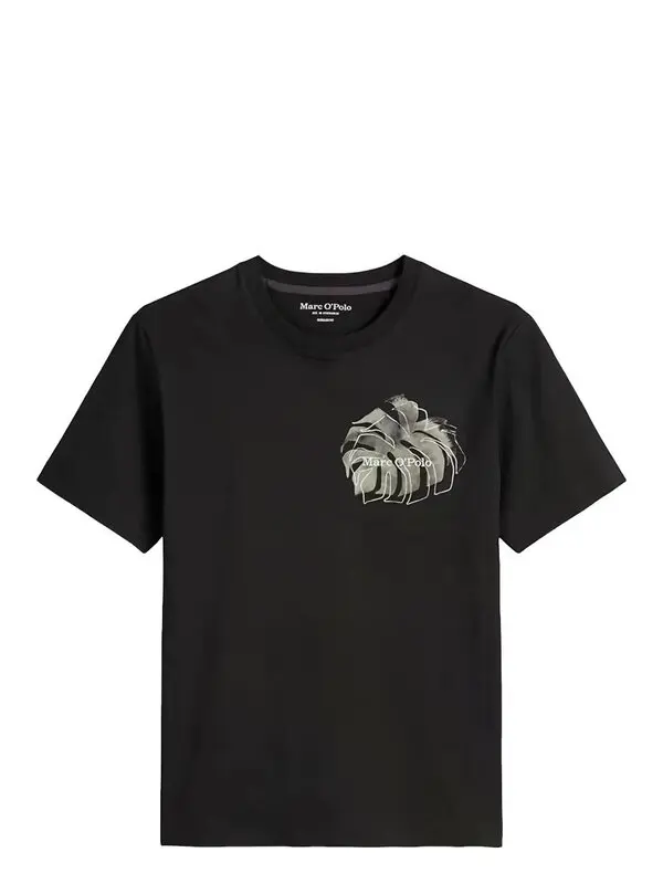 Marc O'polo Graphic-print T-shirt - Black