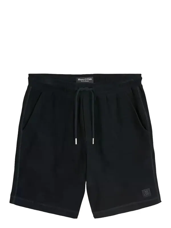 Marc O'polo Drawstring Cotton Shorts - Blue