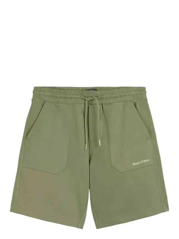 Marc O'polo Elasticated-waist Shorts - Green