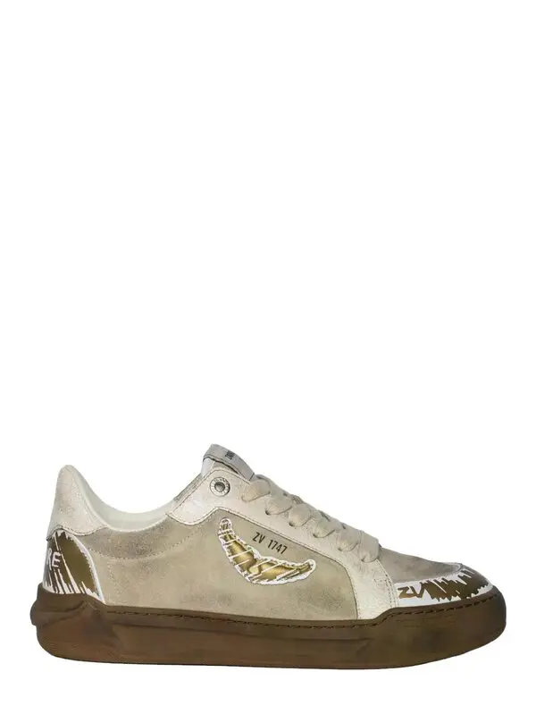 Zadig&Voltaire Fly Wings Sneakers - Neutrals