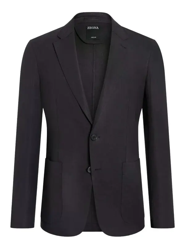 Zegna Oasi Linen Blazer - Blue