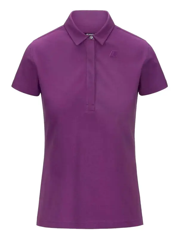 K-WAY Short-sleeve Polo Top - Purple
