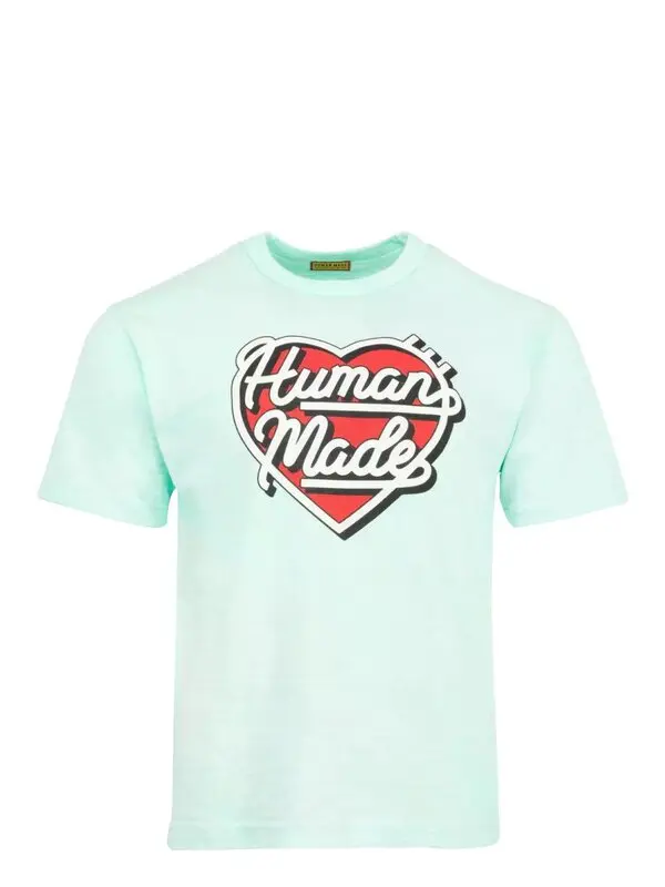 HUMAN MADE Heart-print T-shirt - Green