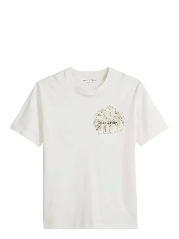 Marc O'polo Leaf-print T-shirt - White