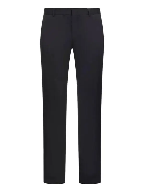 PT TORINO Zip-pocket Chino Trousers - Black