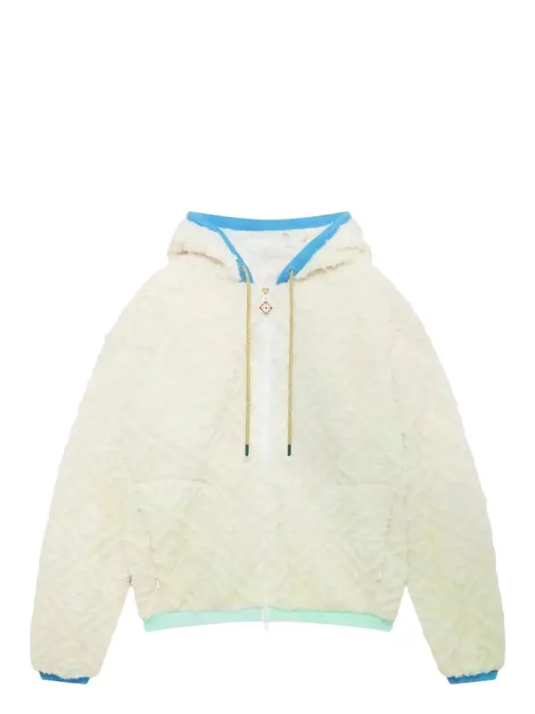 Casablanca Shearling Jacket - White