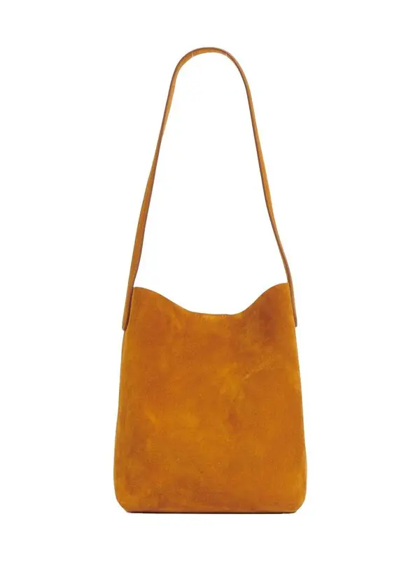 MANSUR GAVRIEL Small Everyday Cabas Suede Hobo Bag - Cuoio