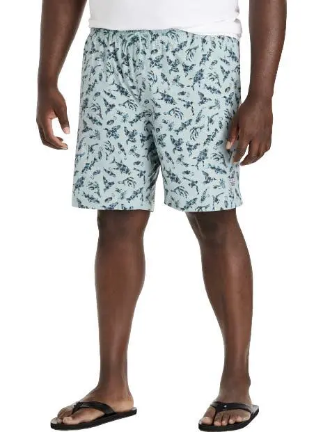 Columbia Pfg Rambler Print Swim Trunks - Crushed Blue