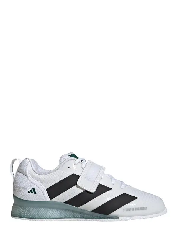 Adidas Adipower 3 Sneakers - Cloud White/core Black/collegiate Green