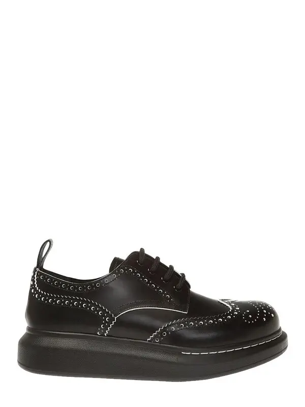 Alexander McQueen Derby Sneakers - Black/white