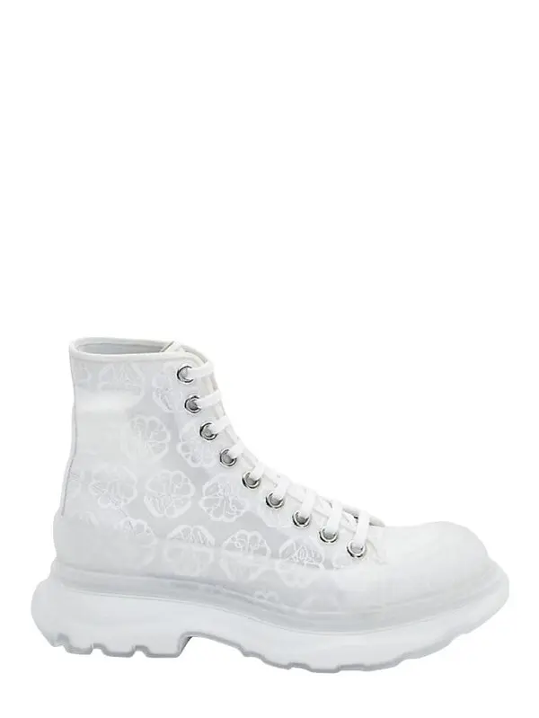 Alexander McQueen Tread Slick Boots - White