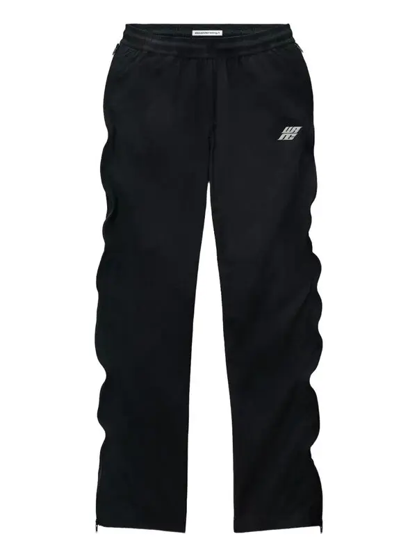 Alexander Wang Draped Track Pants - Black