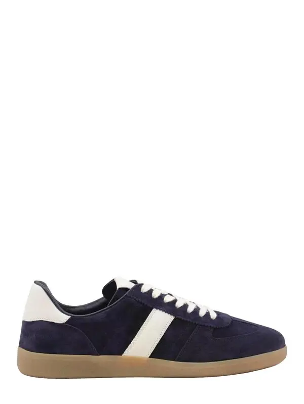 TOM FORD Leather Sneakers - Blue