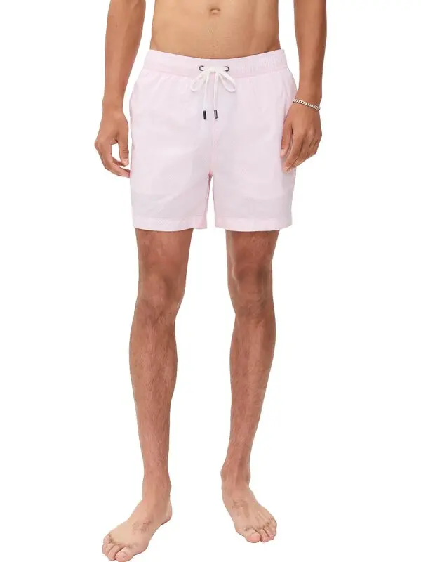 Onia Charles Swim Trunks - Powder Pink