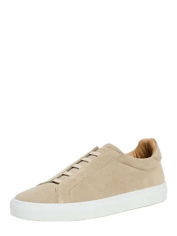 Greats Royale 2.0 Suede Slip-on Sneakers - Sand