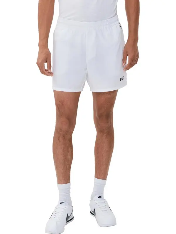Hugo Boss Activewear Jersey Shorts - White