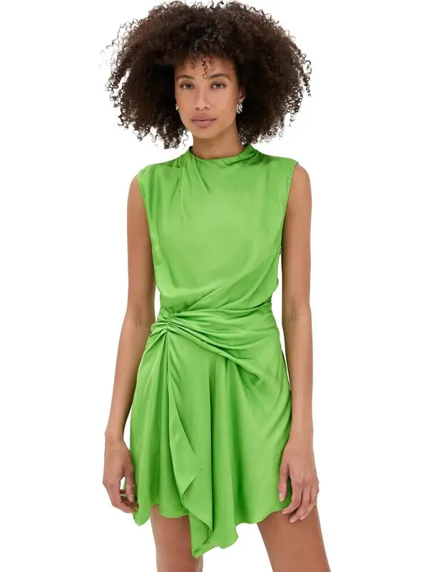 A.L.C. Dion Mini Dress - Lily Green