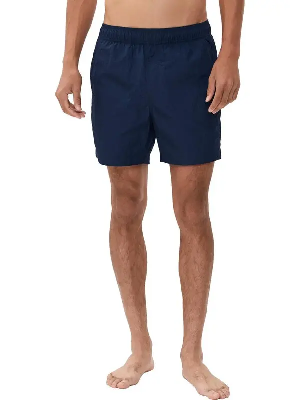 Onia Crinkle Swim Trunks - Deep Navy