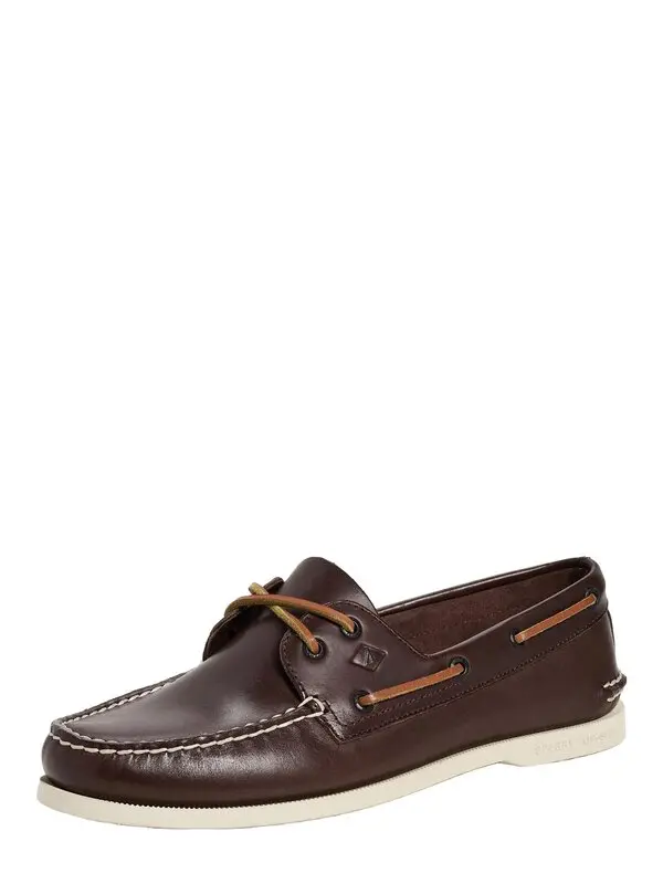 Sperry Authentic Original 2-eye Leather Boat Shoes - Brown