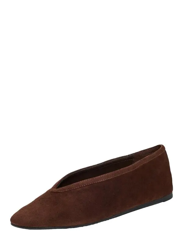 Schutz Courtney Flats - Seal Brown