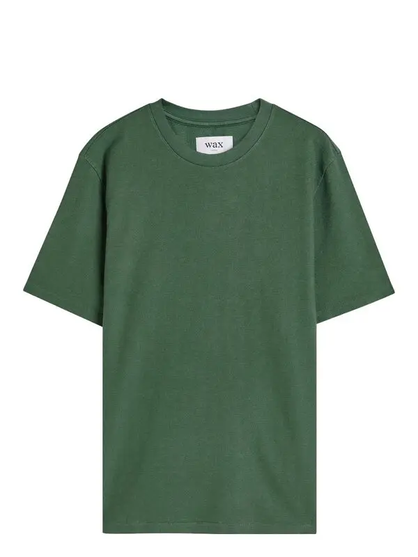 WAX LONDON Dean Cotton T-shirt - Dark Green