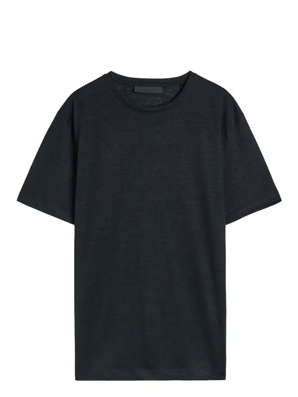 BOSS X David Beckham Linen T-shirt - Natural