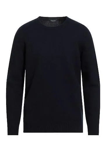 DRUMOHR Lambswool Crewneck Sweater - Blue