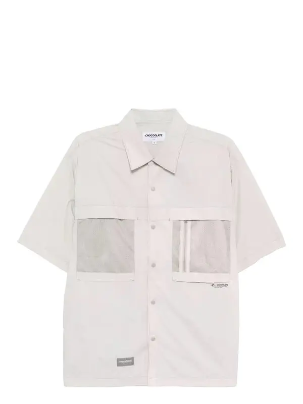 CHOCOOLATE Short-sleeved Shirt - Grey