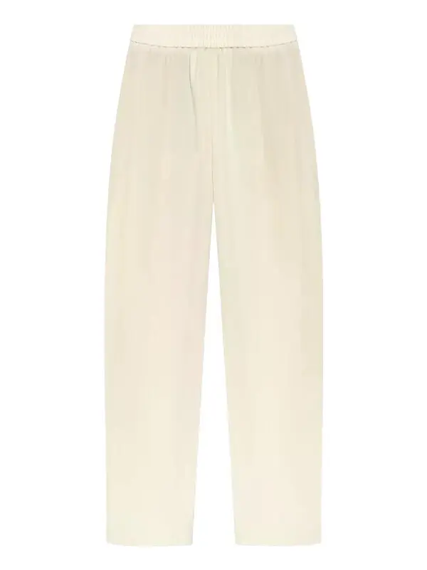 Theory Elasticated-waist Trousers - White