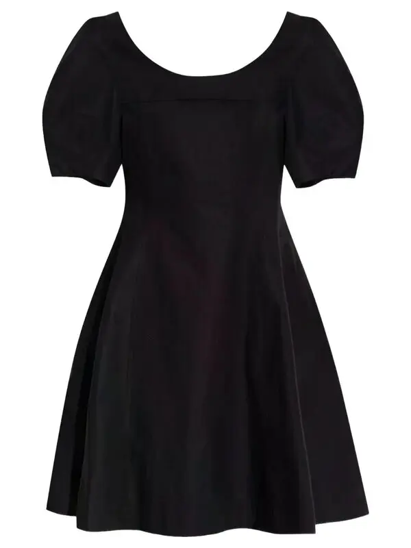 Theory Puff-sleeve Dress - Black