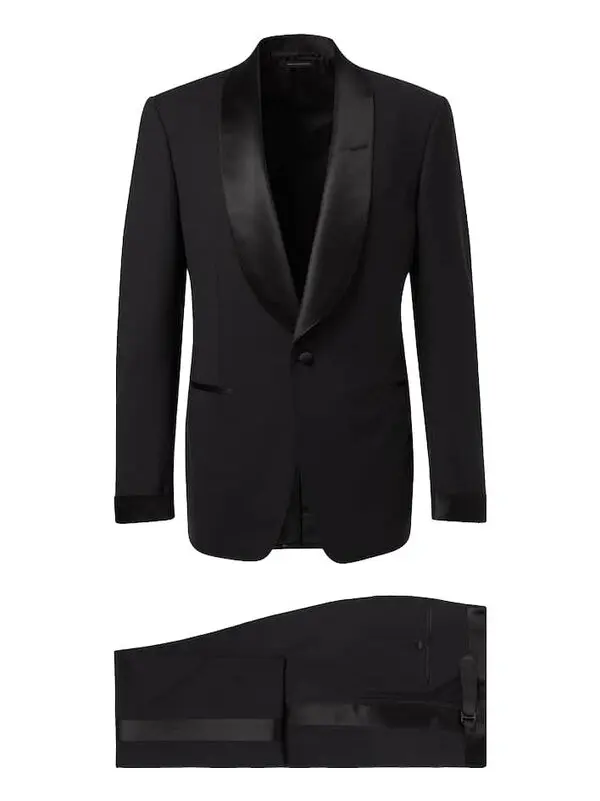 TOM FORD Wool-blend Tuxedo - Black